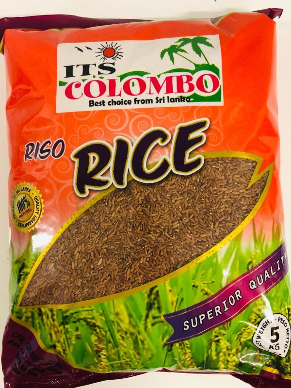 ITS COLOMBO – RED RAW RICE 5 kg – ceylonspicemart